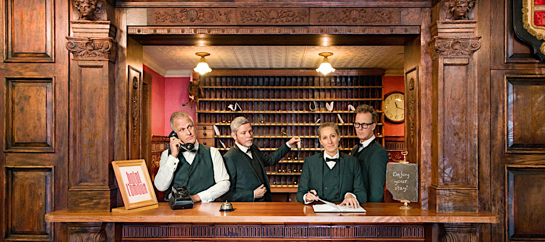 Aad Kuijper, Martijn van Marle, Peter van Rij en Valerie Dekeuwer ...